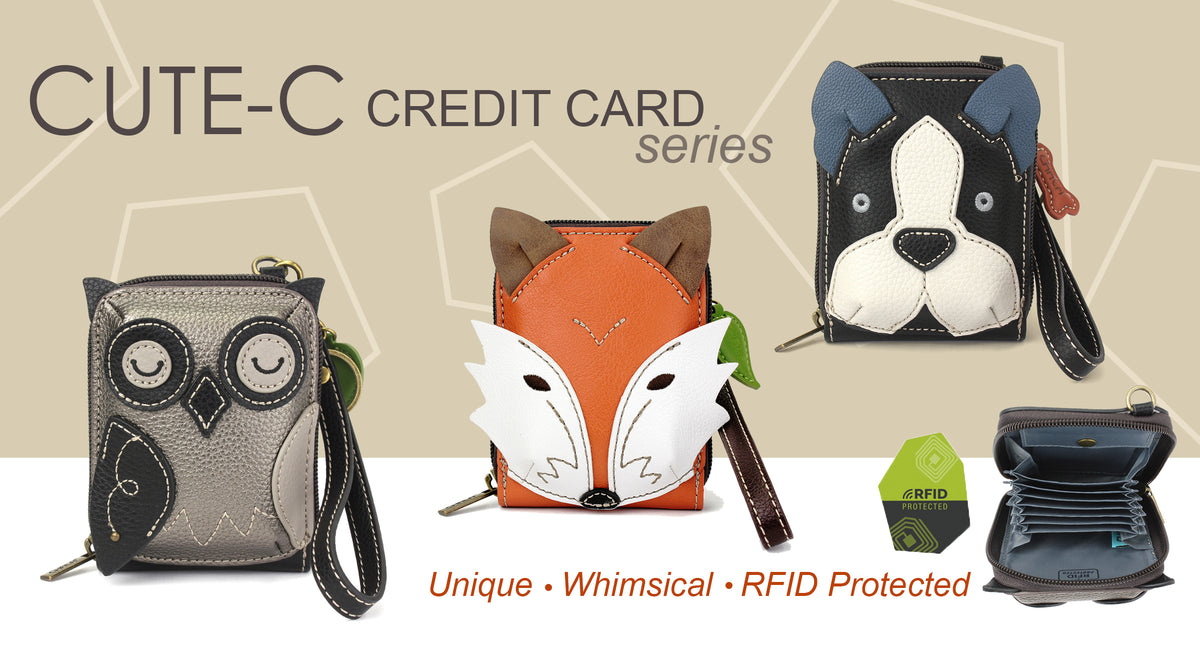 CUTE-C Credit Card Holder Series – Whimsical Bags